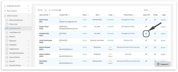 Guide for Confirmation of Employee Feature – TeamNest