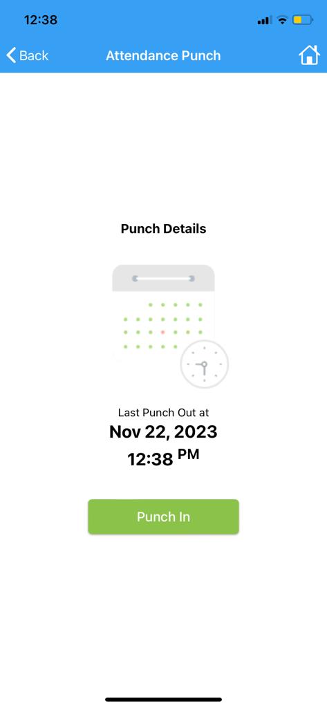 Attendance Punch-in Punch-out – TeamNest