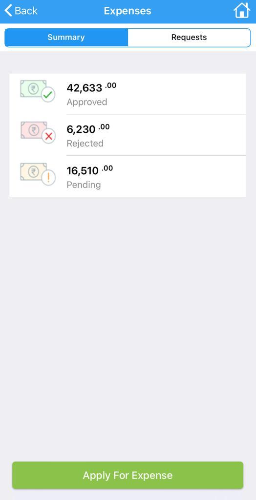 Request for Expenses – TeamNest