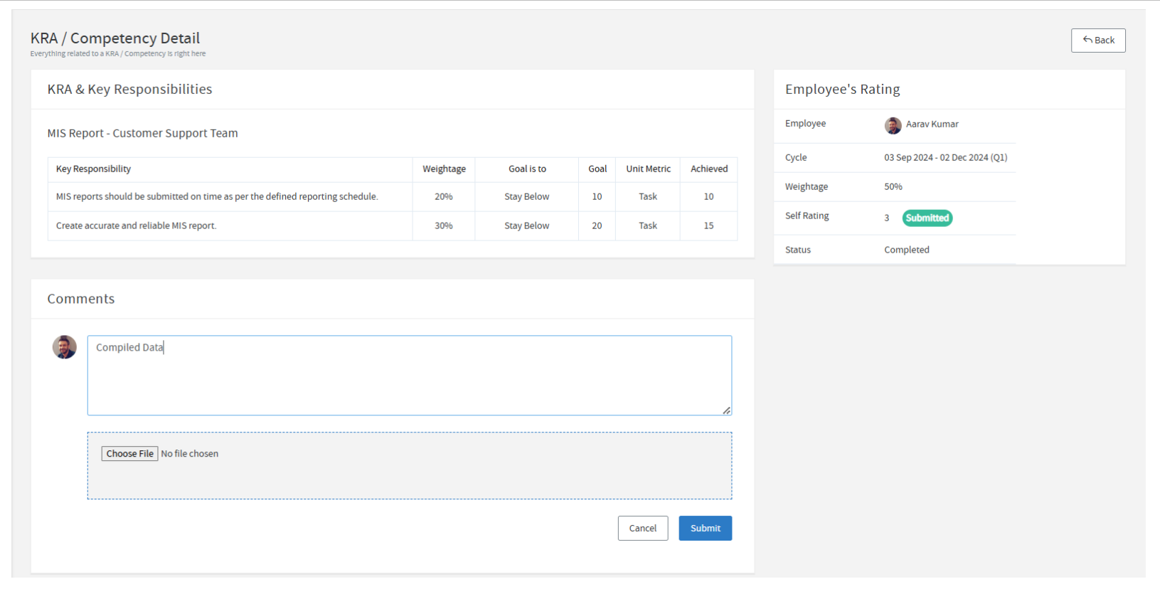 Guide for Employees for the PMS Module – TeamNest